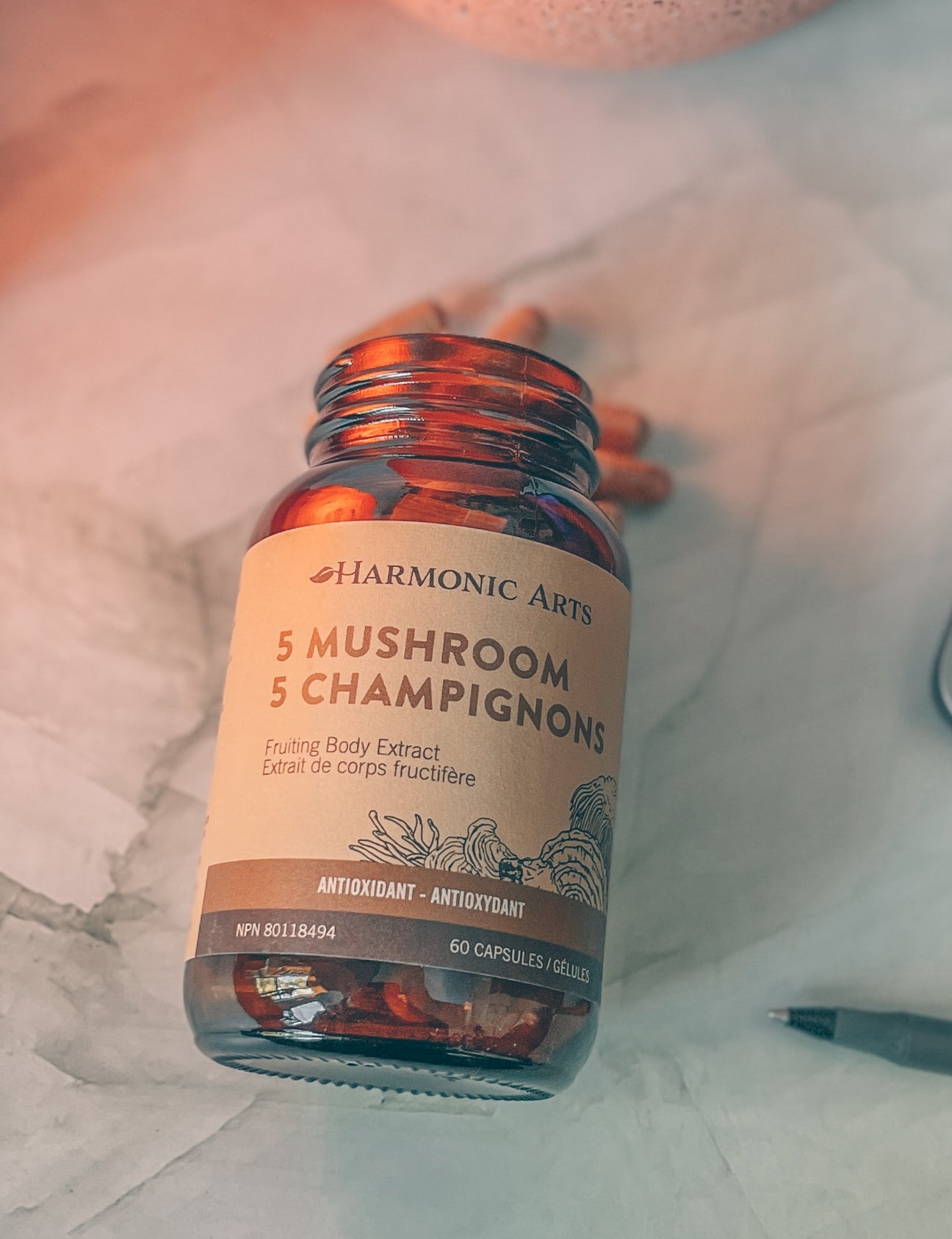 5 Mushroom Capsules – Harmonic Arts