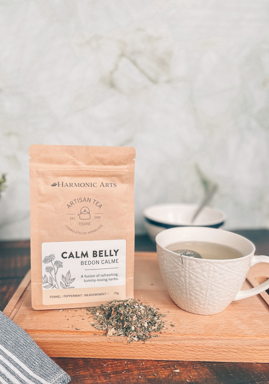 Calm Belly Herbal Artisan Tea - A Fusion Of Tummy-Loving Herbs ...