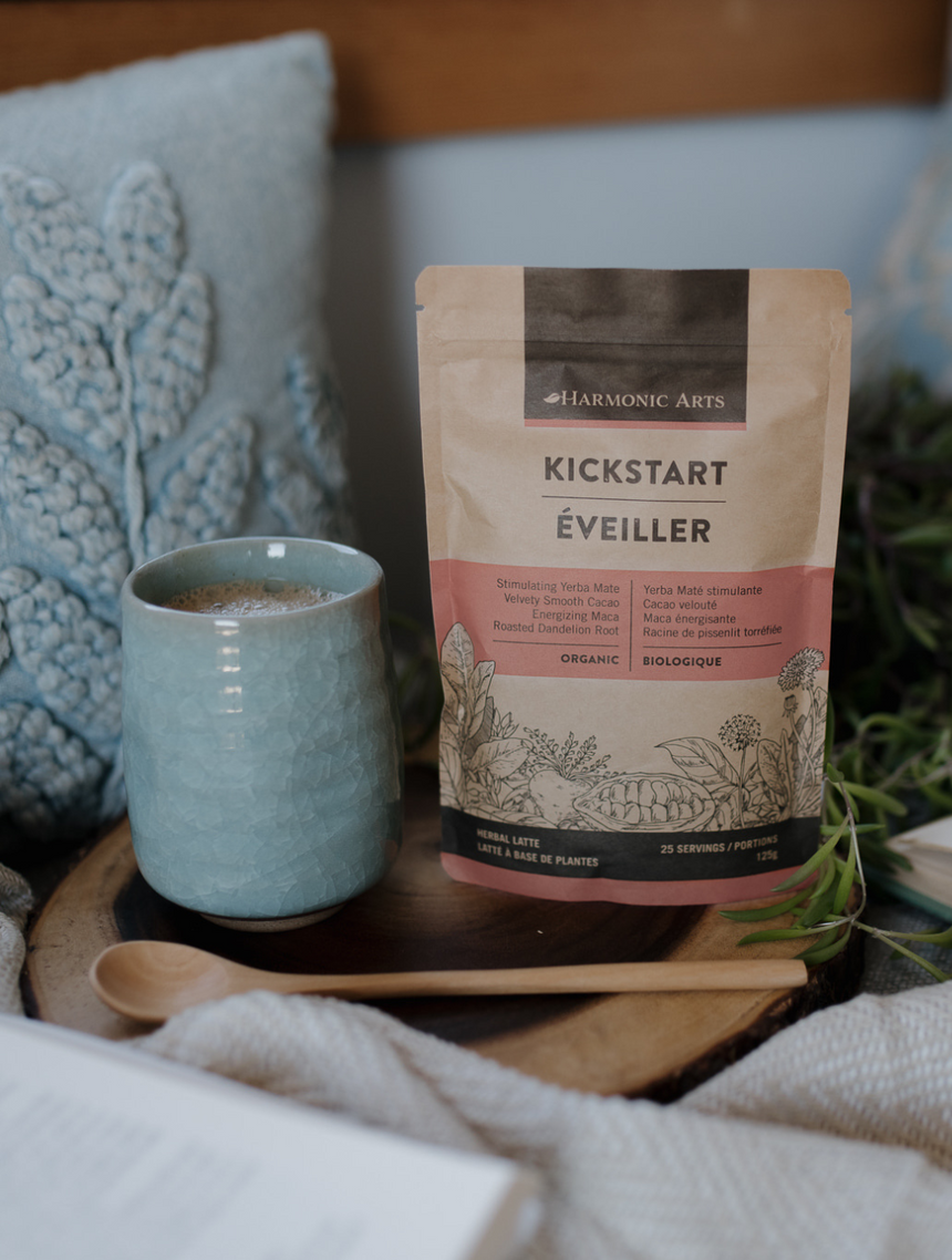 Kickstart Herbal Latte - Caffeine Without The Crash – Harmonic Arts