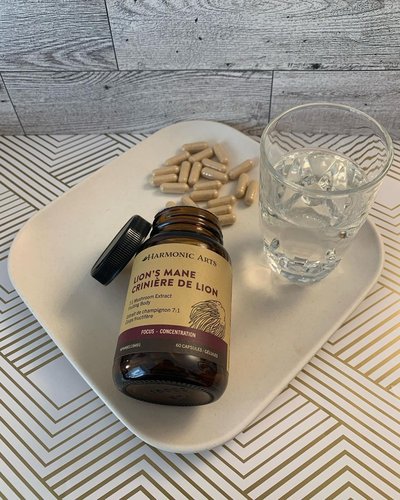 Lion's Mane Mushroom Capsules - A Brain-Boosting Nootropic – Harmonic Arts