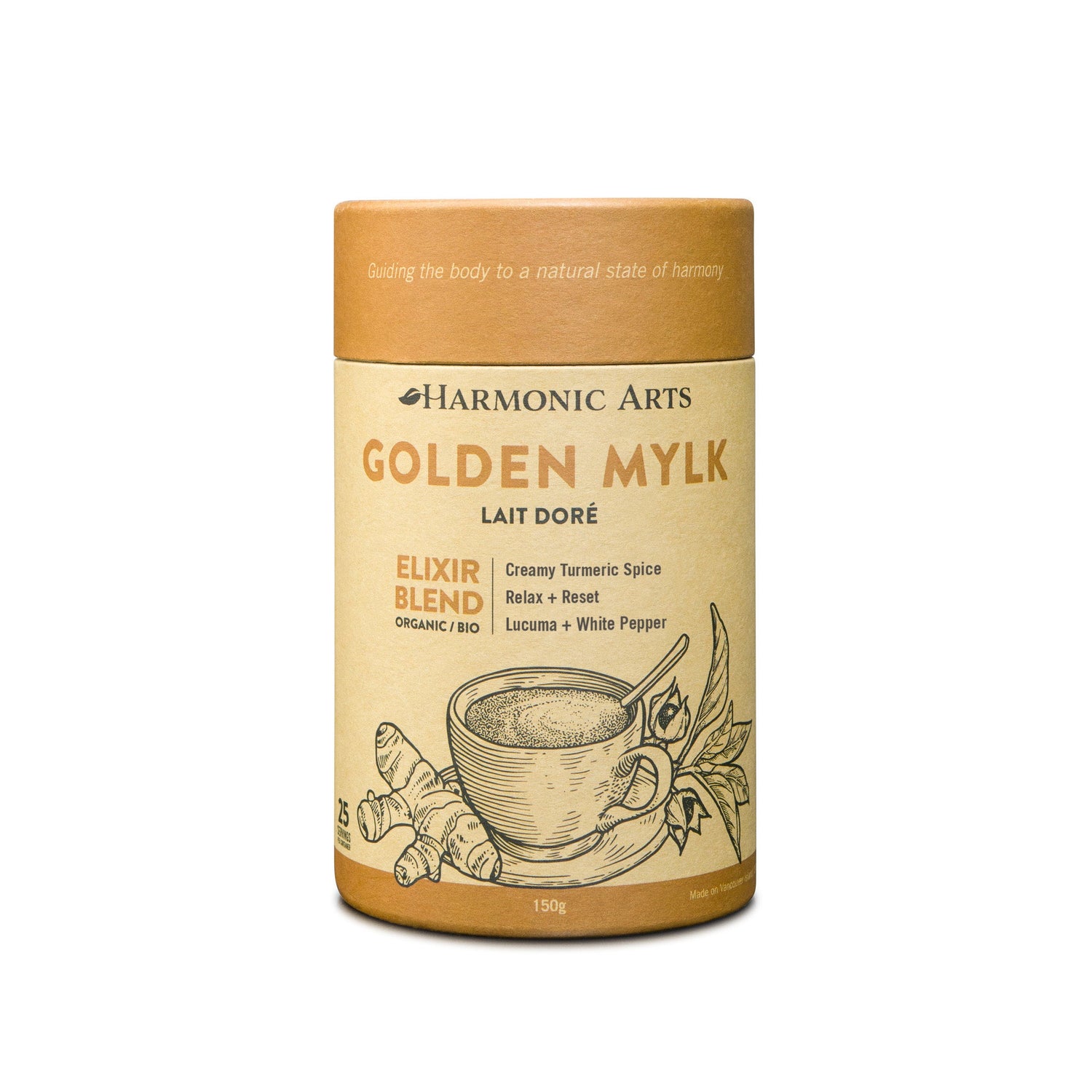 Golden Mylk Elixir - Harmonic Arts
